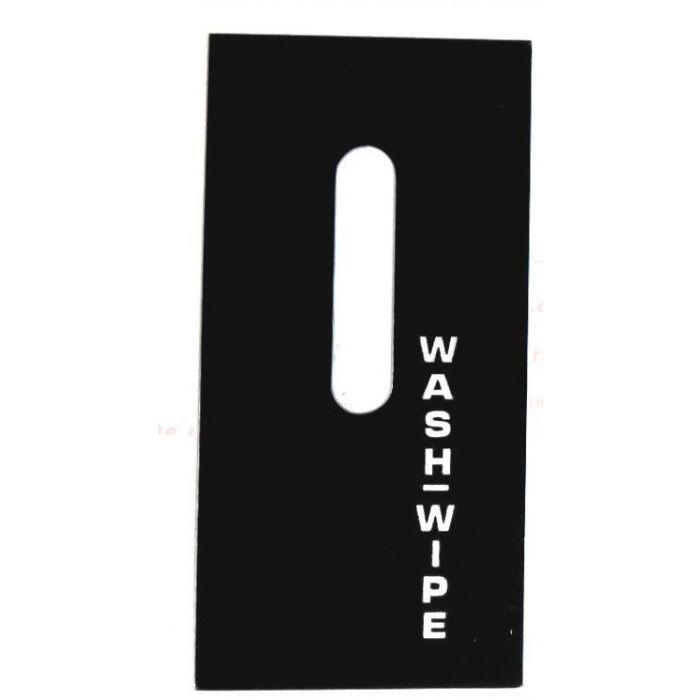 Corvette Windshield Wiper Switch Decal 1978-1979 - TRIM & KNAPPER ...